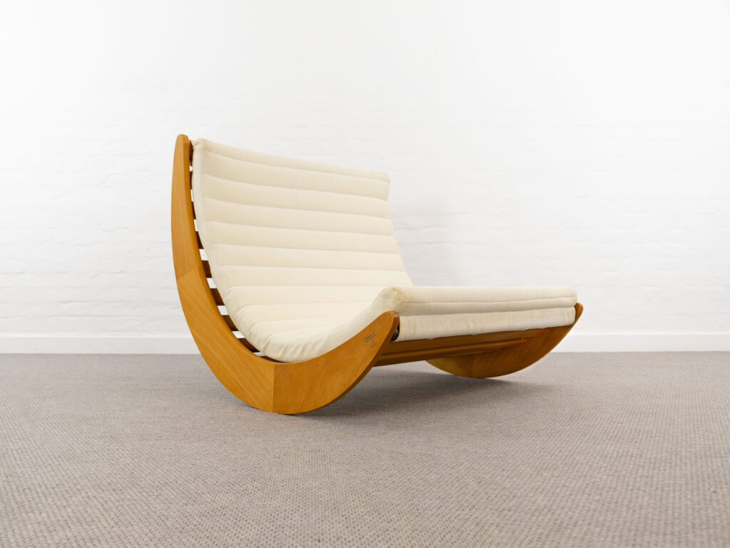 TANDEM RELAXER ROCKING CHAIR 2FOR2 BY VERNER PANTON FOR ROSENTHAL ...